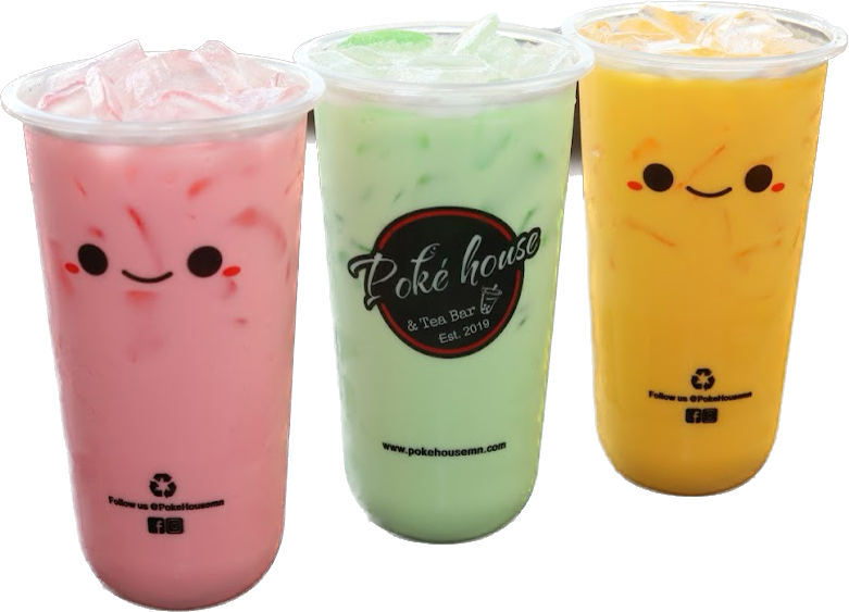 Taro Milk Tea | POKE HOUSE & TEA BAR
